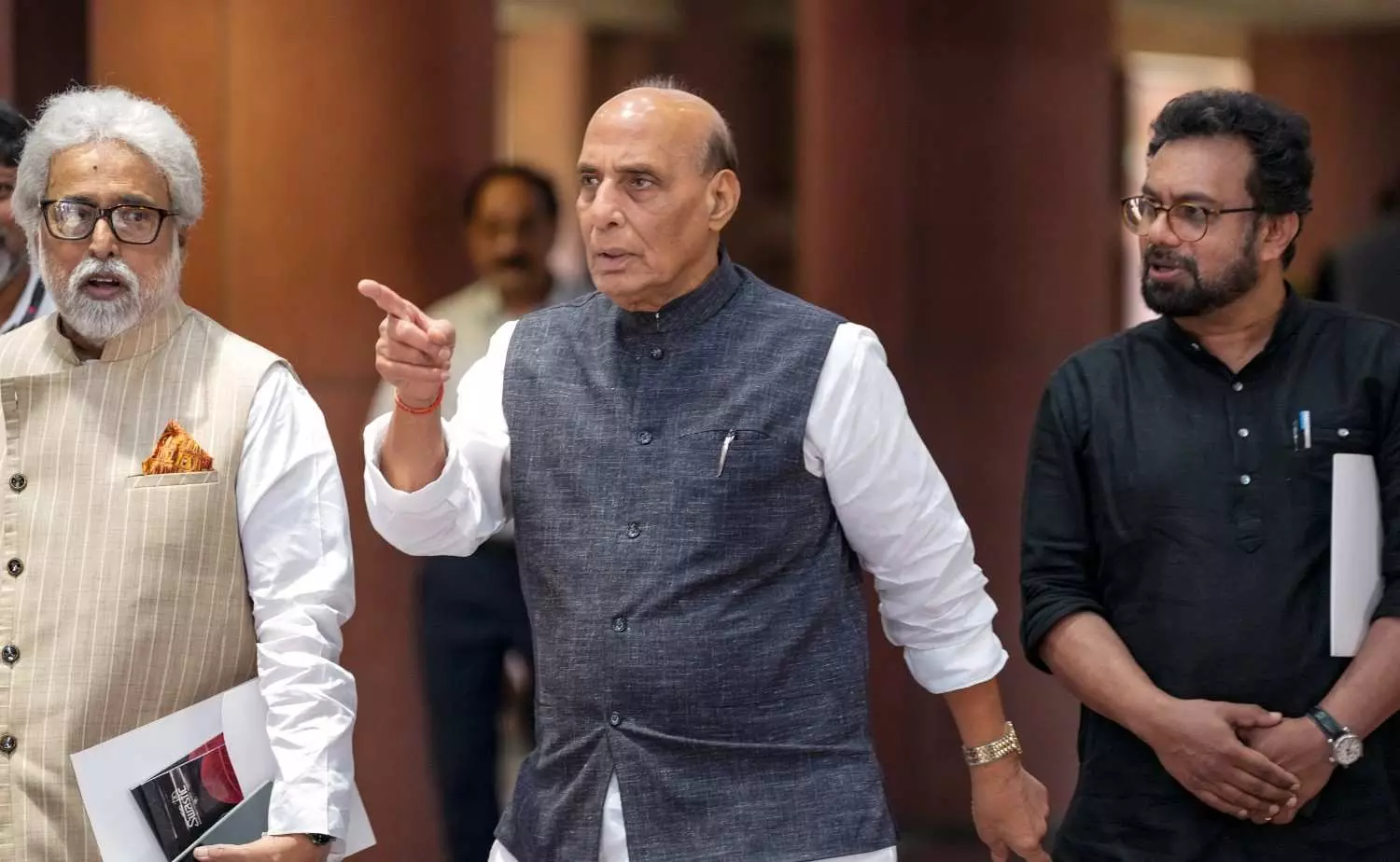 Operation Sindoor still on, says Rajnath Singh at all-party meet