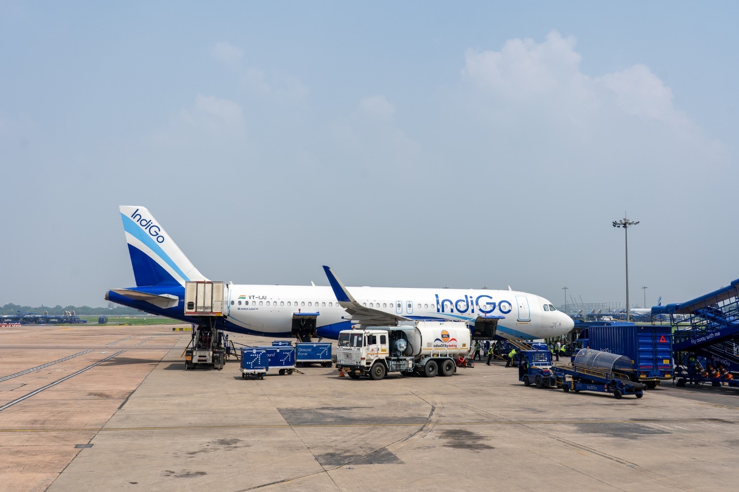 IndiGo flight aborts take off at Ahmedabad due to engine fire