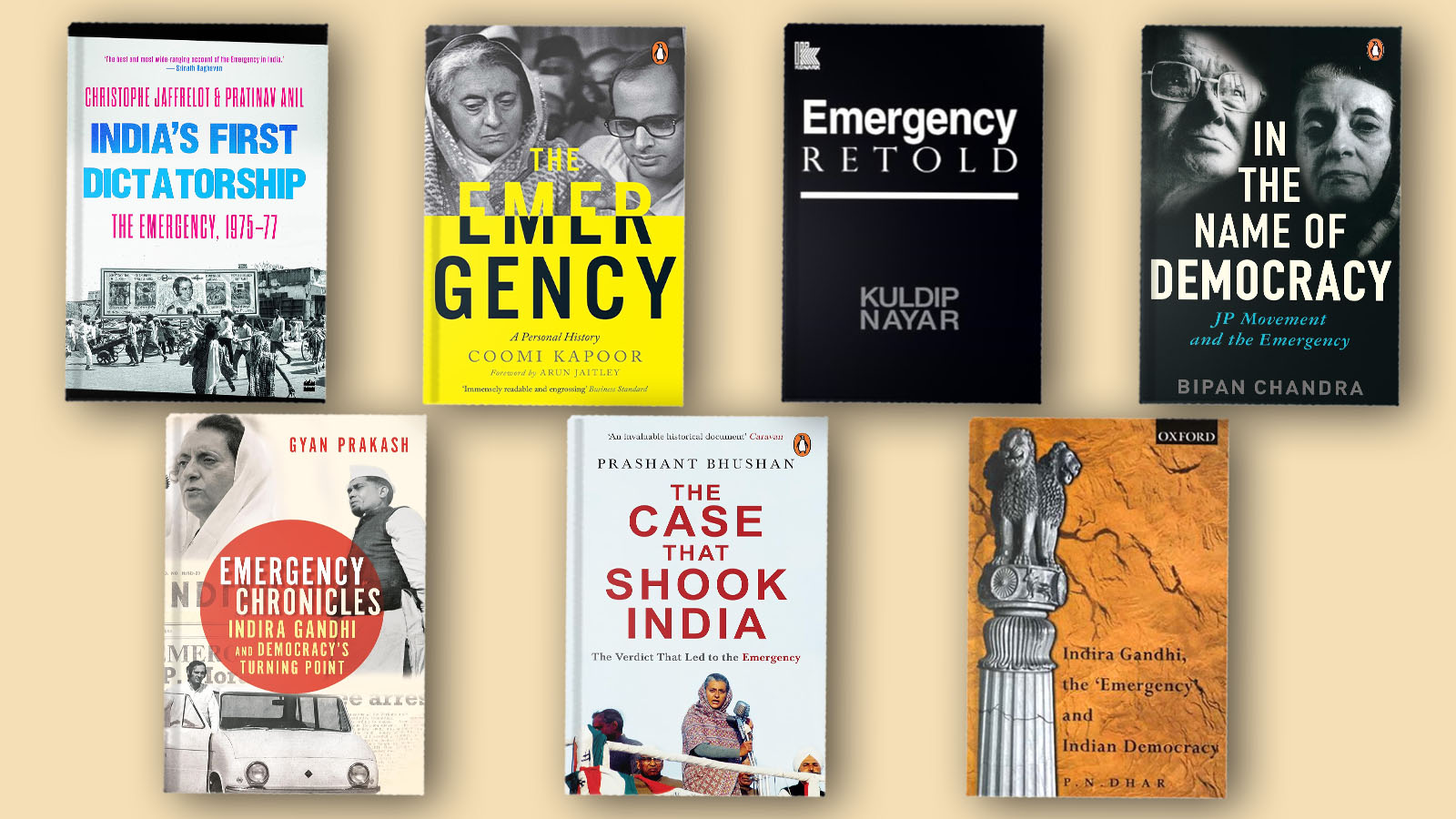 7 must-read books that reveal what really happened during the Emergency