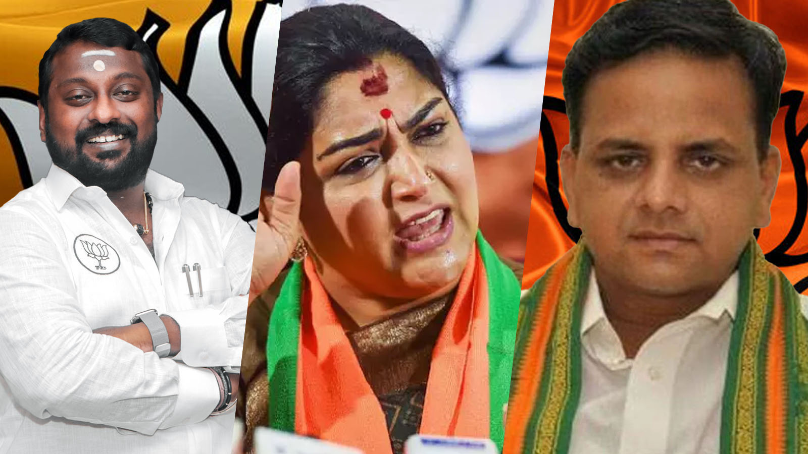 Khushbu, KT Ragavan get prime posts in TN BJP ahead of state polls