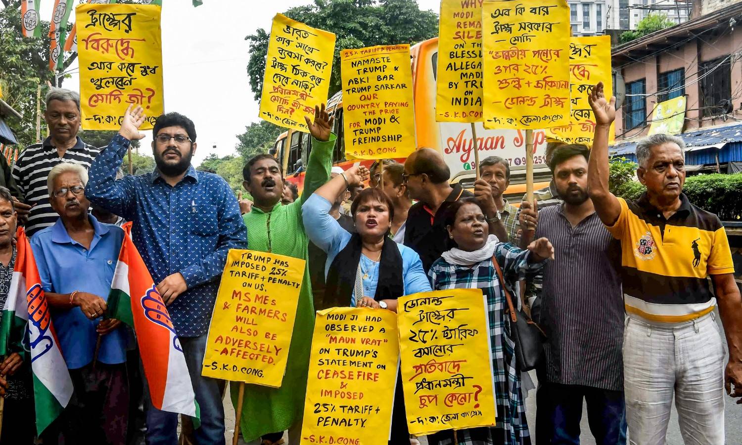 Trump at it again, says he will raise tariffs on India in 24 hours