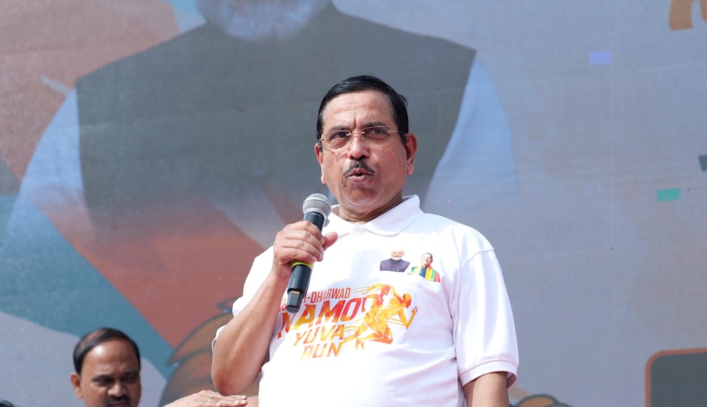 Union Minister Joshi alleges Congress may ‘sell’ caste survey data in ...