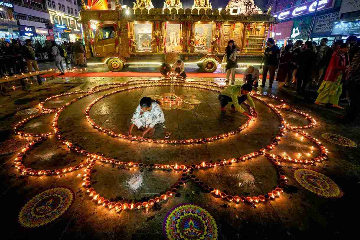 In photos: How India celebrated Diwali 2025