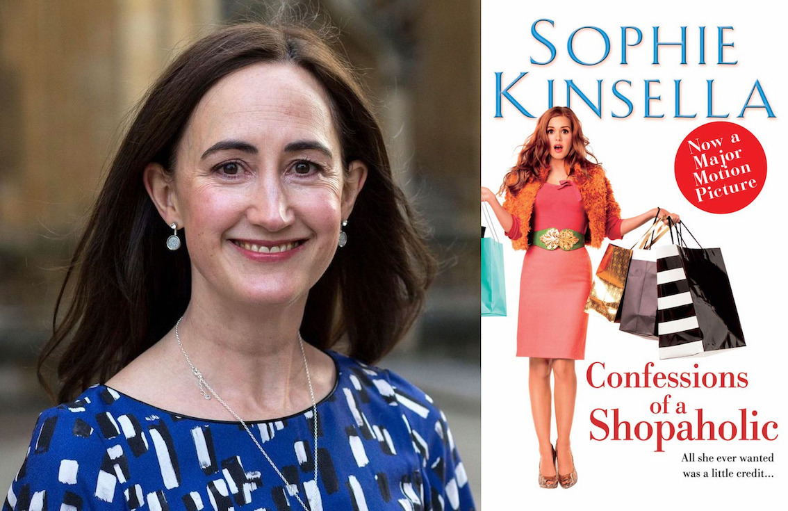 Sophie Kinsella, bestselling author of Shopaholic series of novels ...