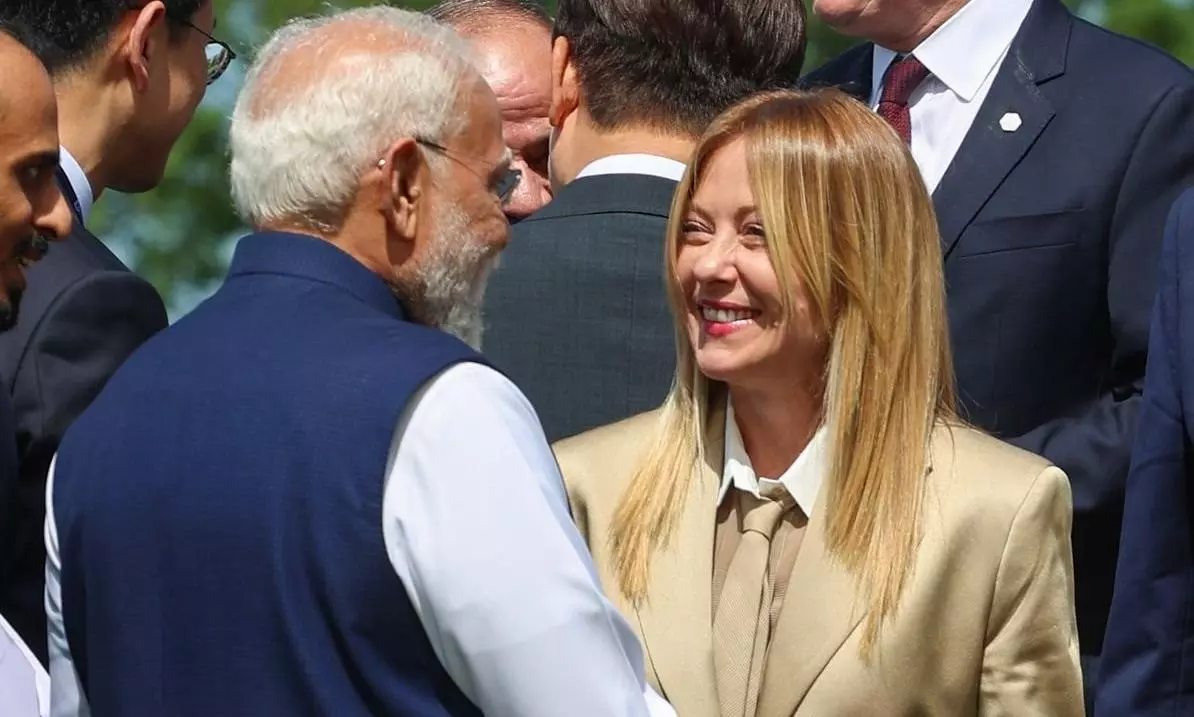 Melodi makes waves at G7: Meloni’s ‘most famous couple’ quip to Modi ...